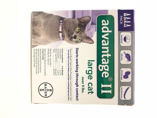 Advantage ll for Large Cats 4pk – ALLVET SUPPLY