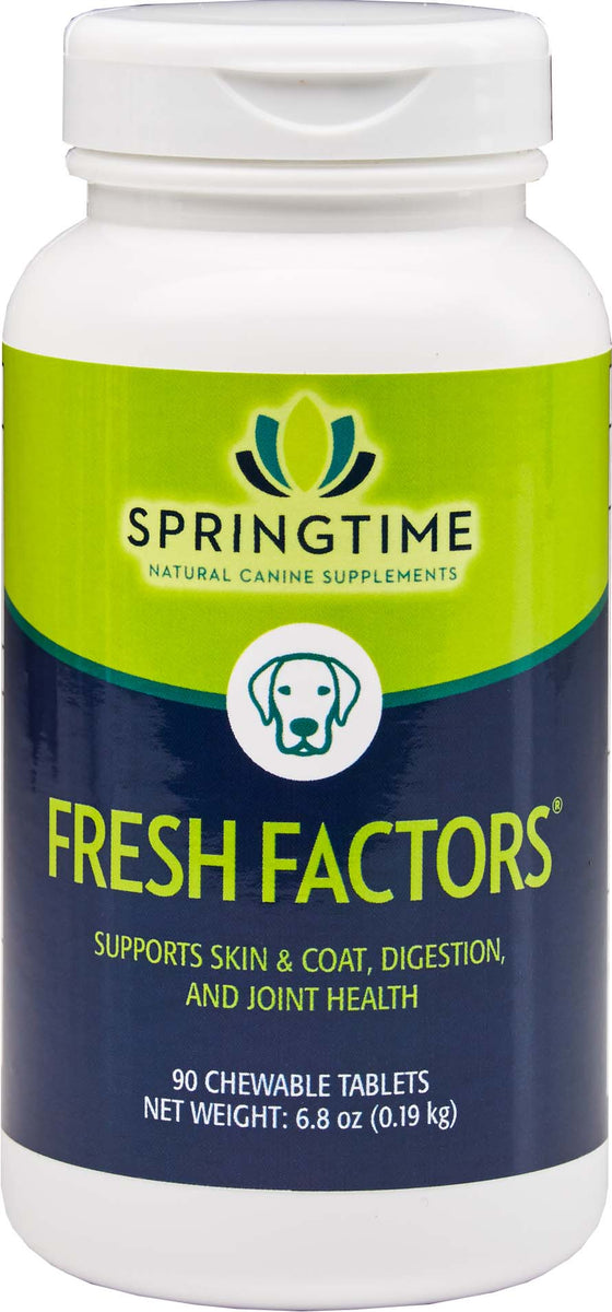 Springtime Fresh Factors 60 Chewable Tablets – ALLVET SUPPLY